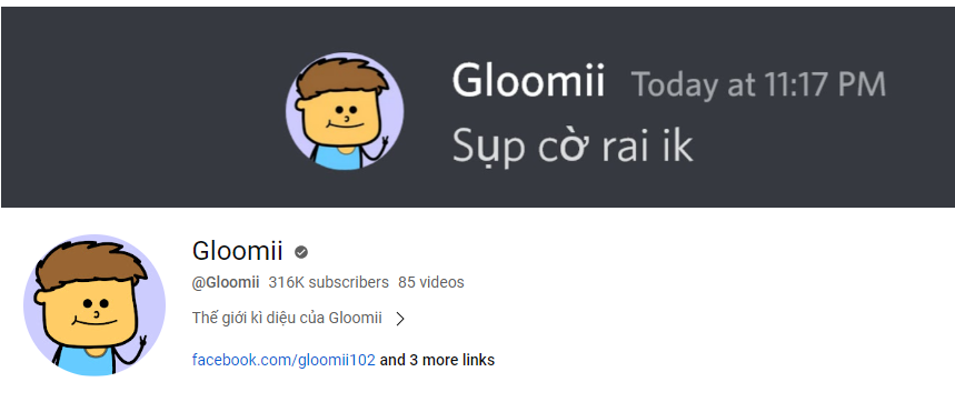 Gloomii là ai? Kênh Youtube giải trí cho giới trẻ